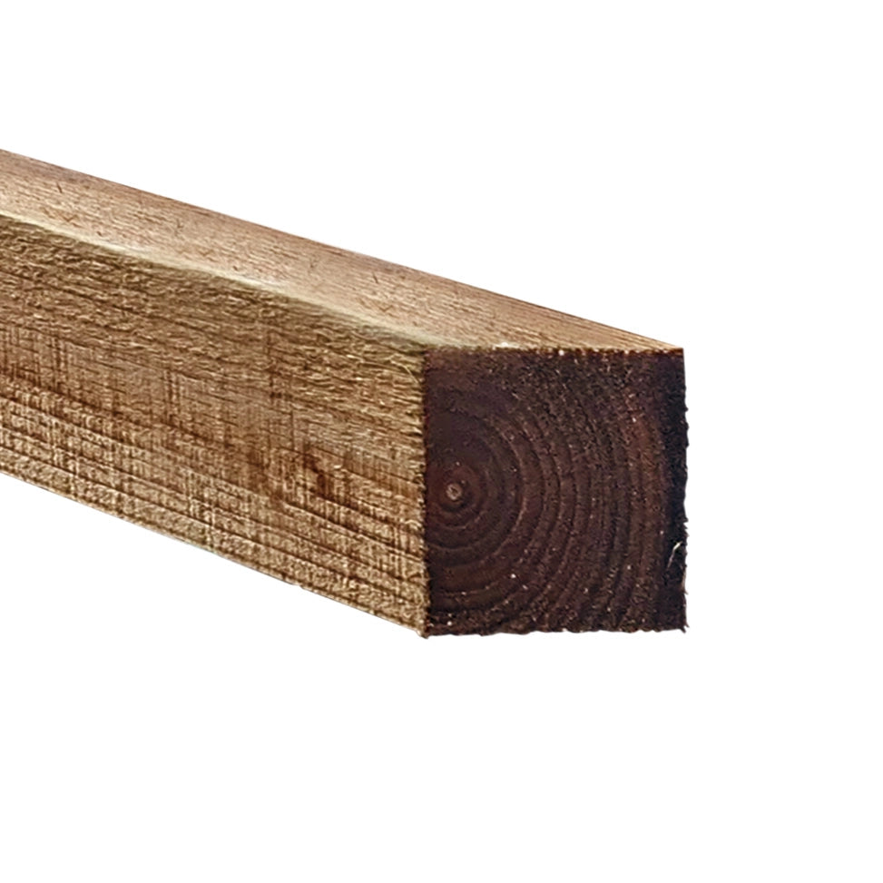Buy 4x4 Wooden Treated Fence Posts - 100mm x 100mm