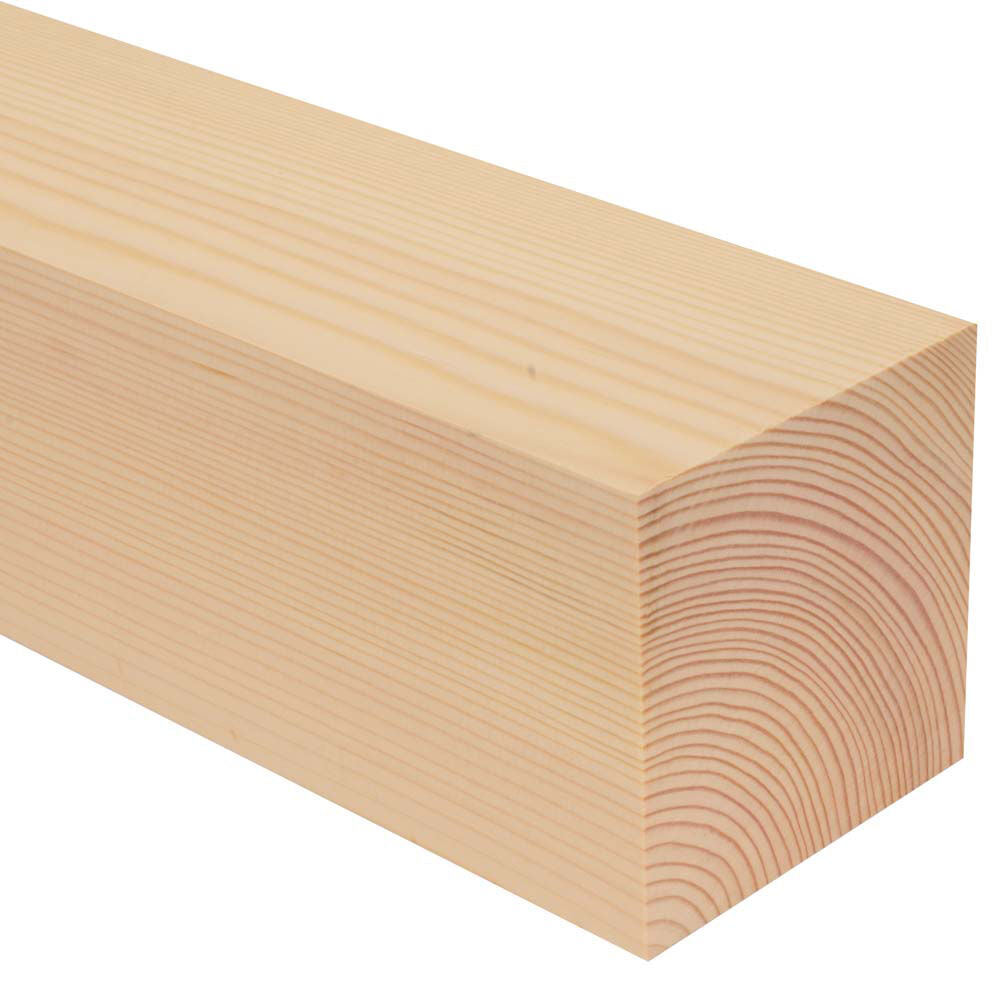 100x100mm PSE Planed Redwood Timber (Sold per m) – DIY Building Supplies