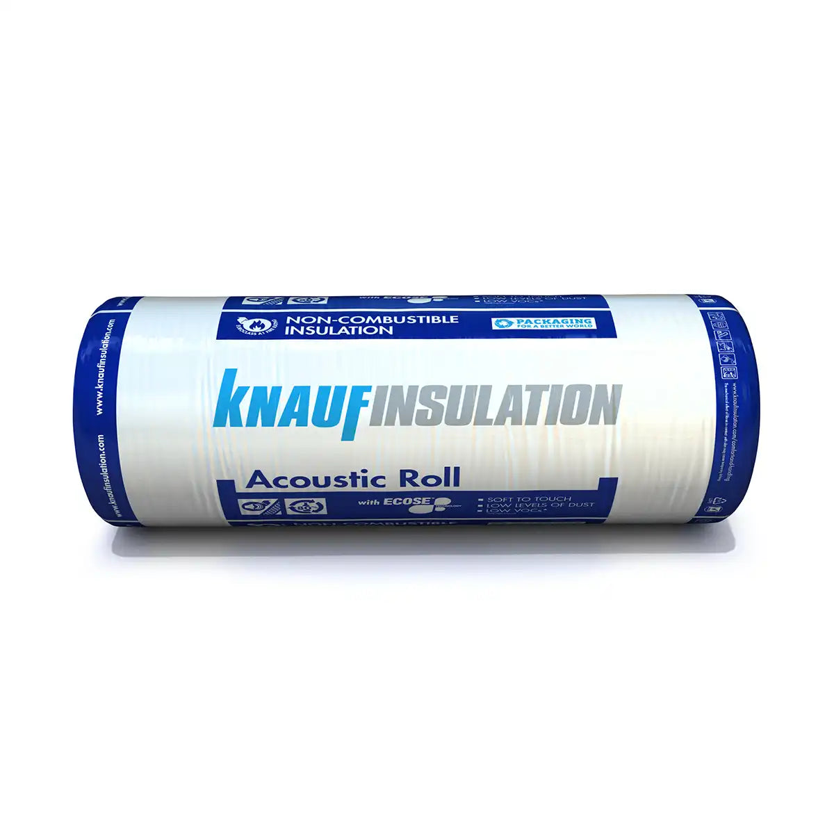 75mm Knauf Acoustic Roll (APR) Glass Mineral Wool Insulation - 17.4m² ...