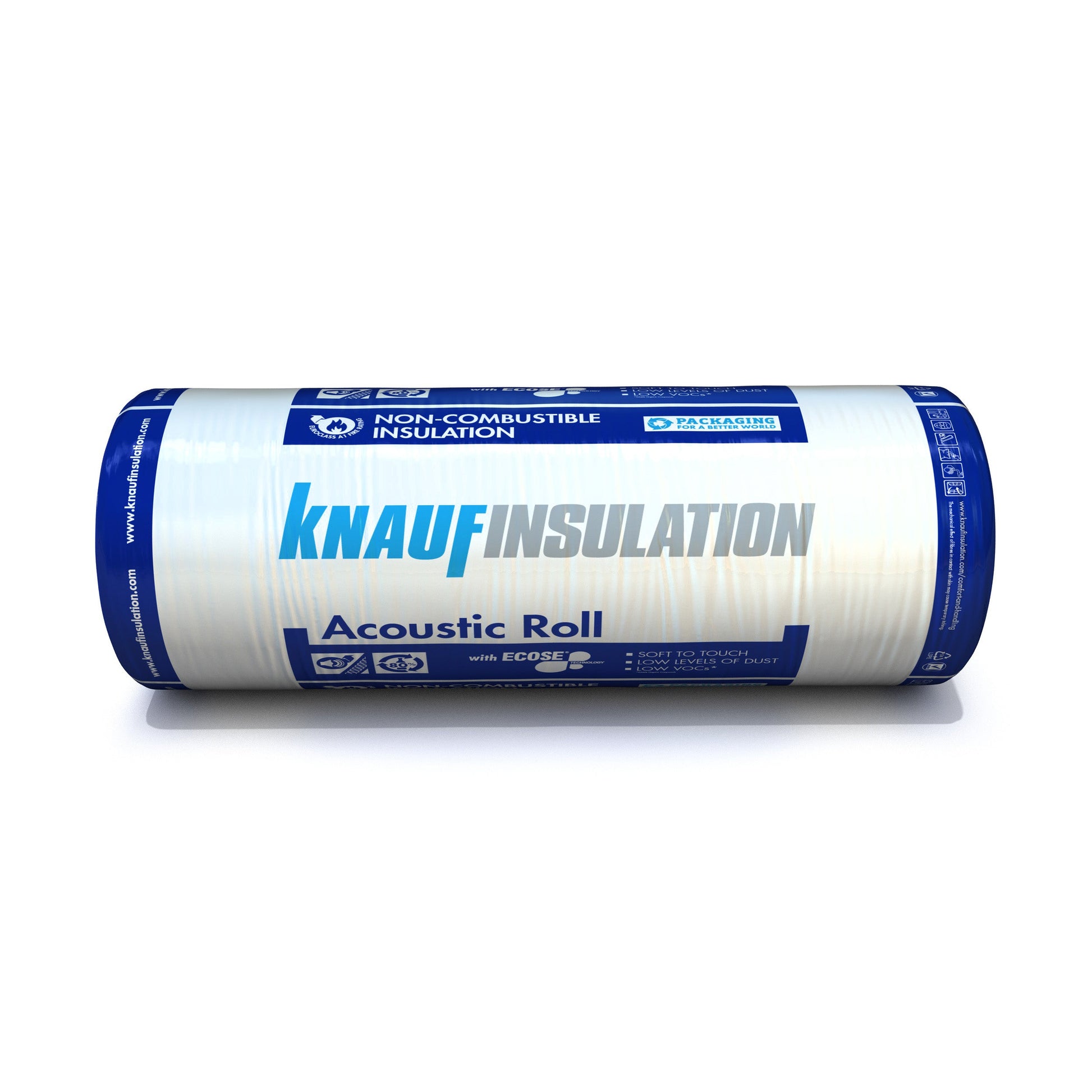 100mm Knauf Acoustic Roll (APR) Glass Mineral Wool Insulation - 12.36m ...